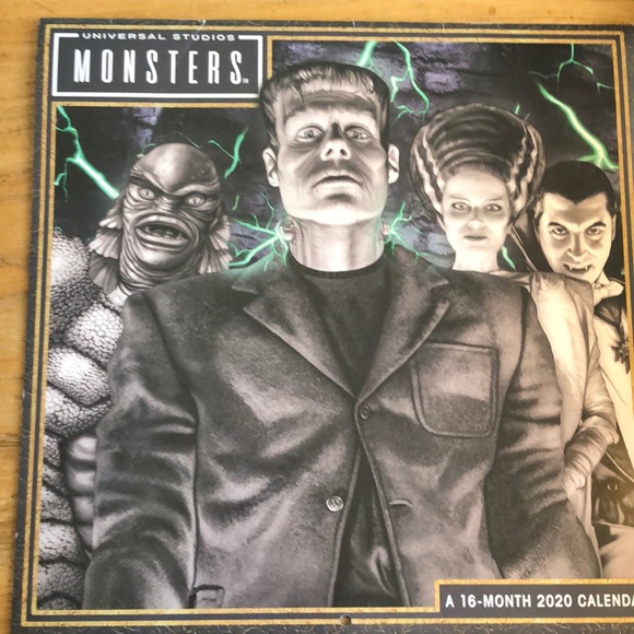 Office | Universal Monsters Collectible 220 Calendar 12x12 | Poshmark